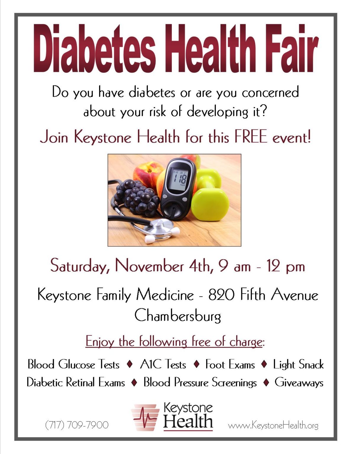 Diabetes Health Fair